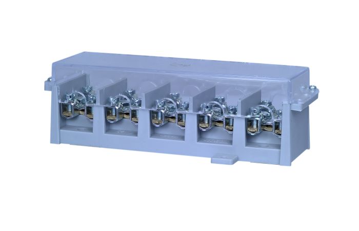 Odgałęźnik instalacyjny 5-torowy 252/4x102, mocowanie do podłoża, z ...